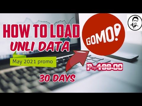 How to Load GOMO Unlimited Data for 30 Days at 499 only Until Promo ...