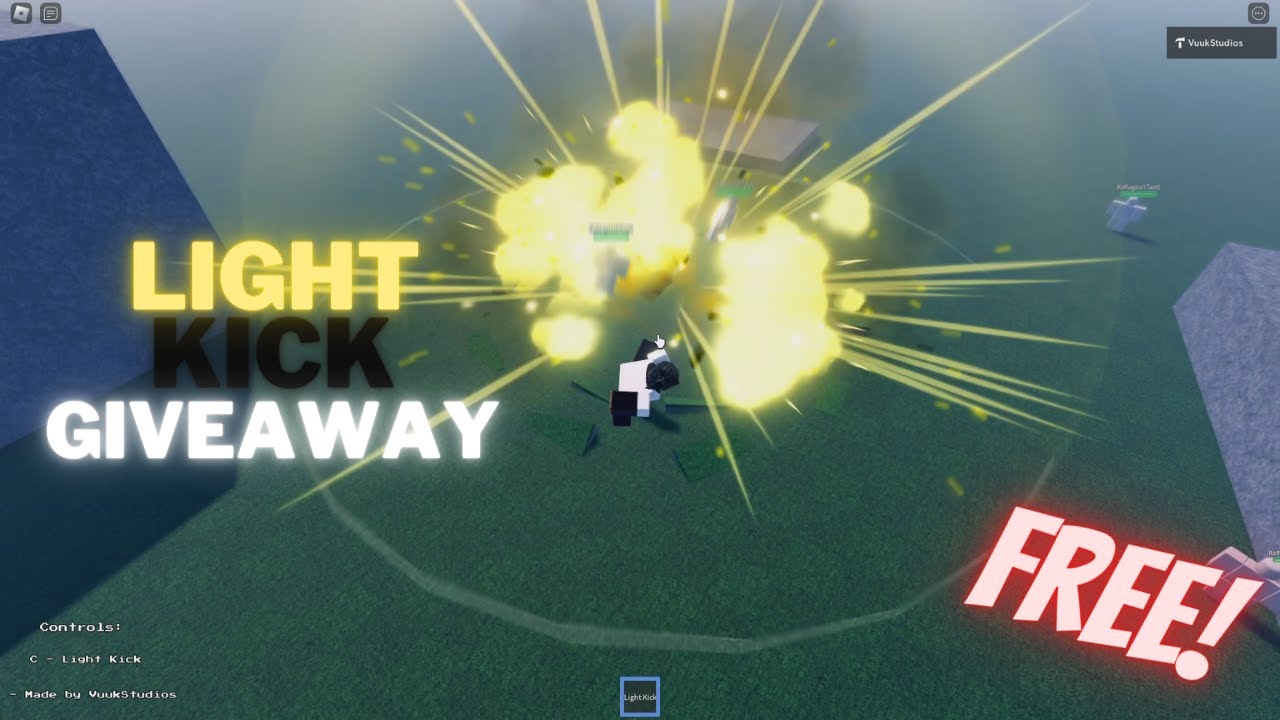 Light Kick GPO Ability Giveaway [FREE] | Roblox Studio - YouTube