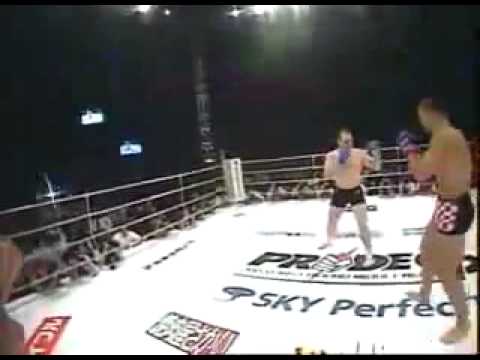 one of the best high kicks by mirko cro cop - YouTube