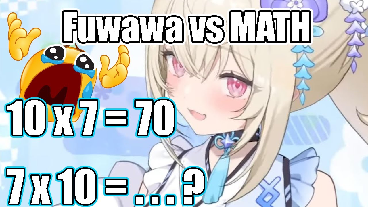 Fuwawa vs Math【FUWAMOCO clips/Hololive】 - YouTube