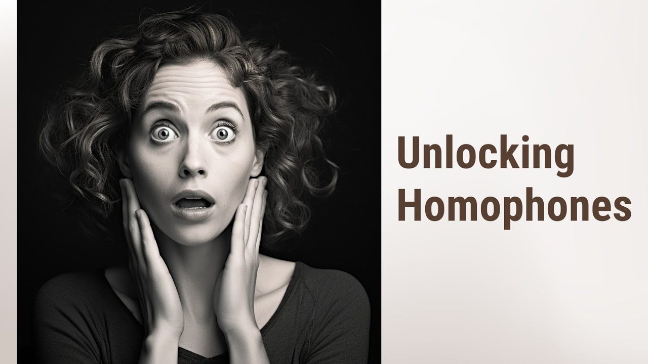 Expanding Vocabulary: The Key to Understanding Homophones - YouTube