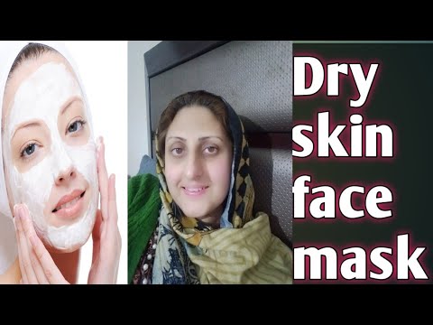 Dry skin face mask|dry skin mask|face mask - YouTube