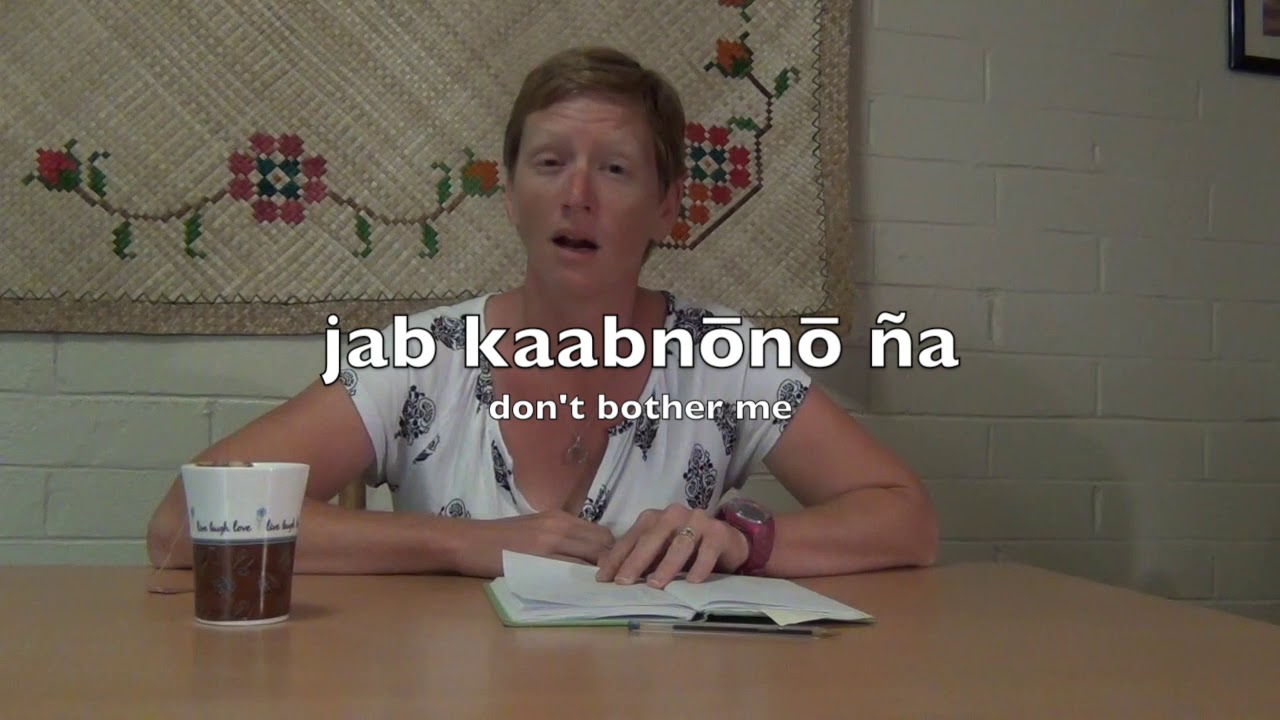Marshallese Basics 4- With Captions - YouTube