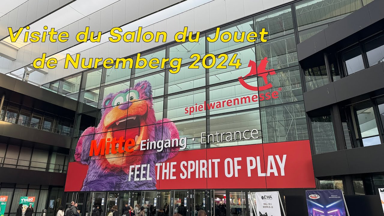 Visite du Spielwarenmesse (Salon du Jouet) de Nuremberg 2024 - YouTube