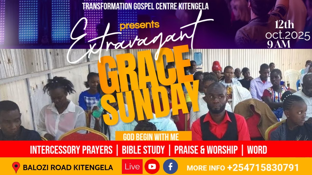 Extravagant Grace Sunday Service II God, Begin With Us II40-Days of ...