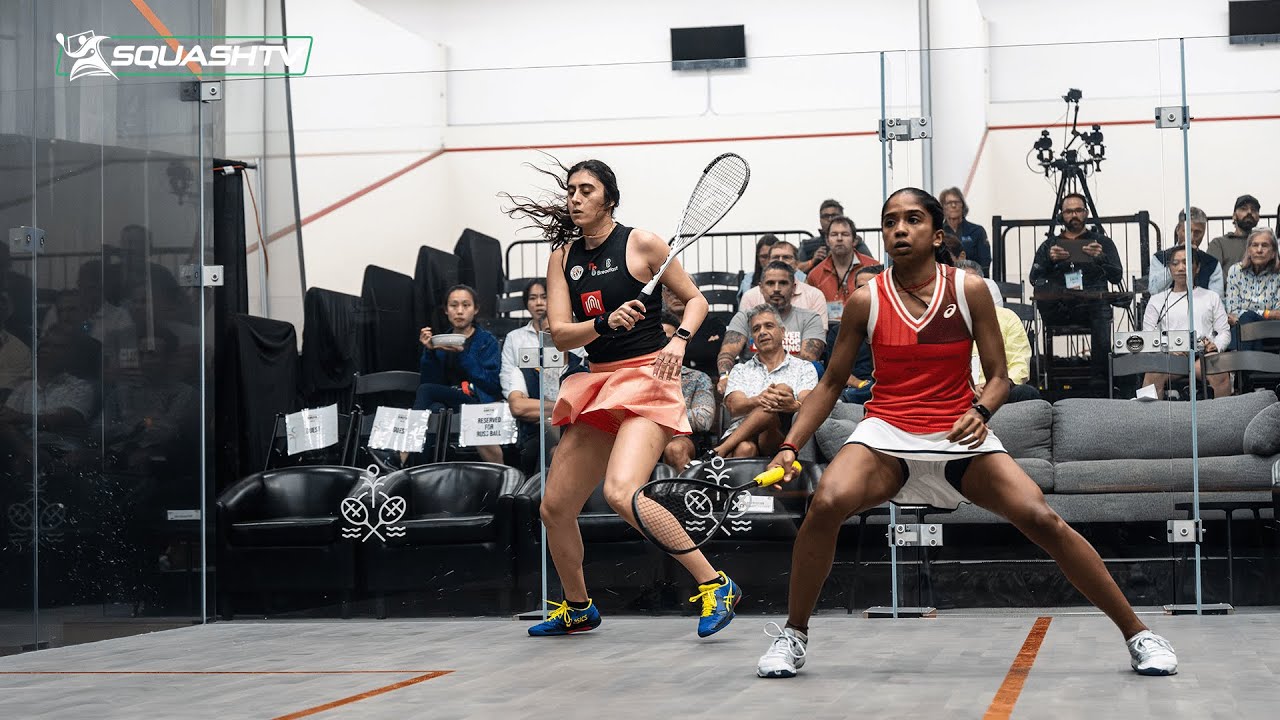 ElSherbini v Subramaniam | Smartcentres Kinetic Florida Open 2024 | QF ...