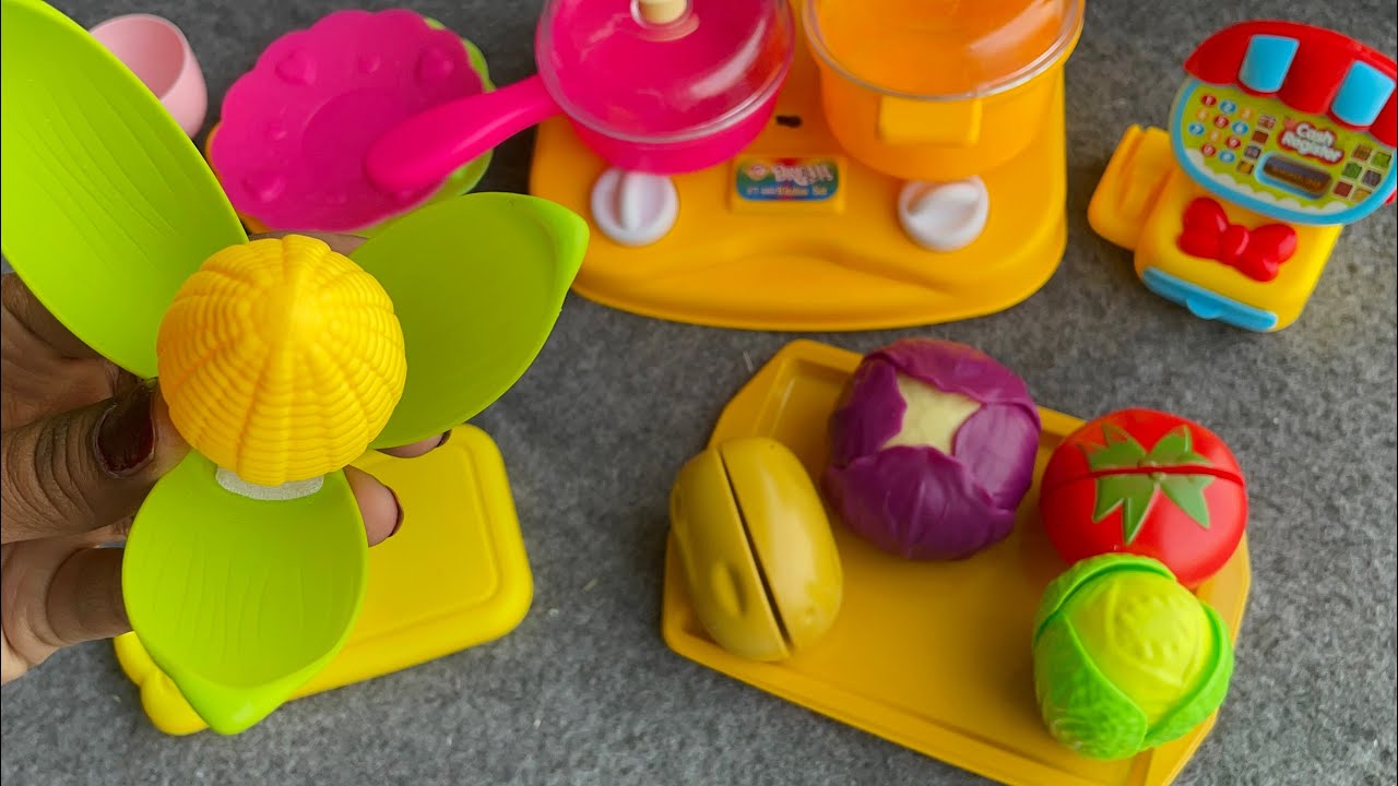 ASMR Satisfying Unboxing Video || Unboxing Kitchn Toys ASMR Video || 🥔🍅 ...