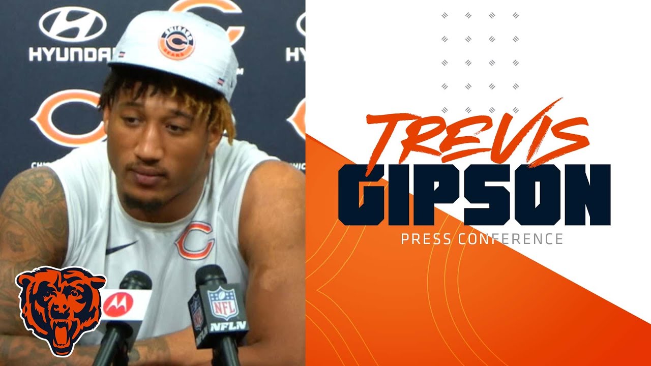 Trevis Gipson on playing with a chip on his shoulder | Chicago Bears ...