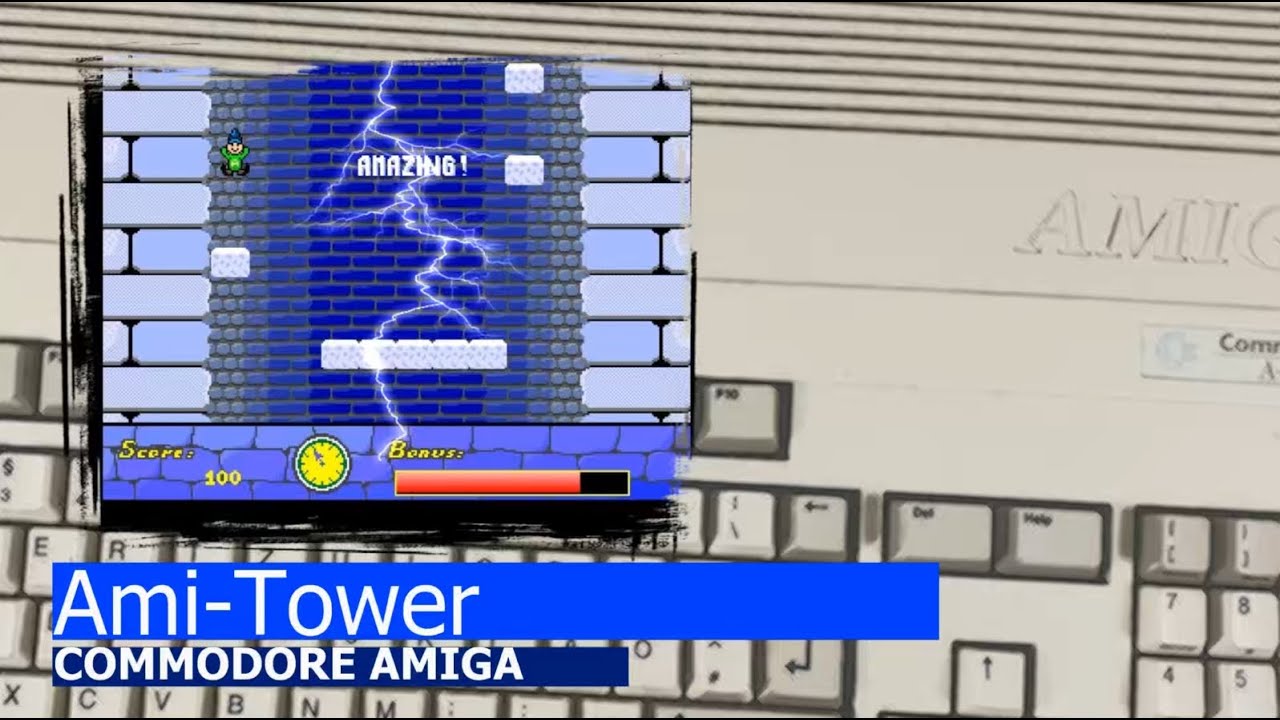 Commodore Amiga -=Ami-Tower=- - YouTube