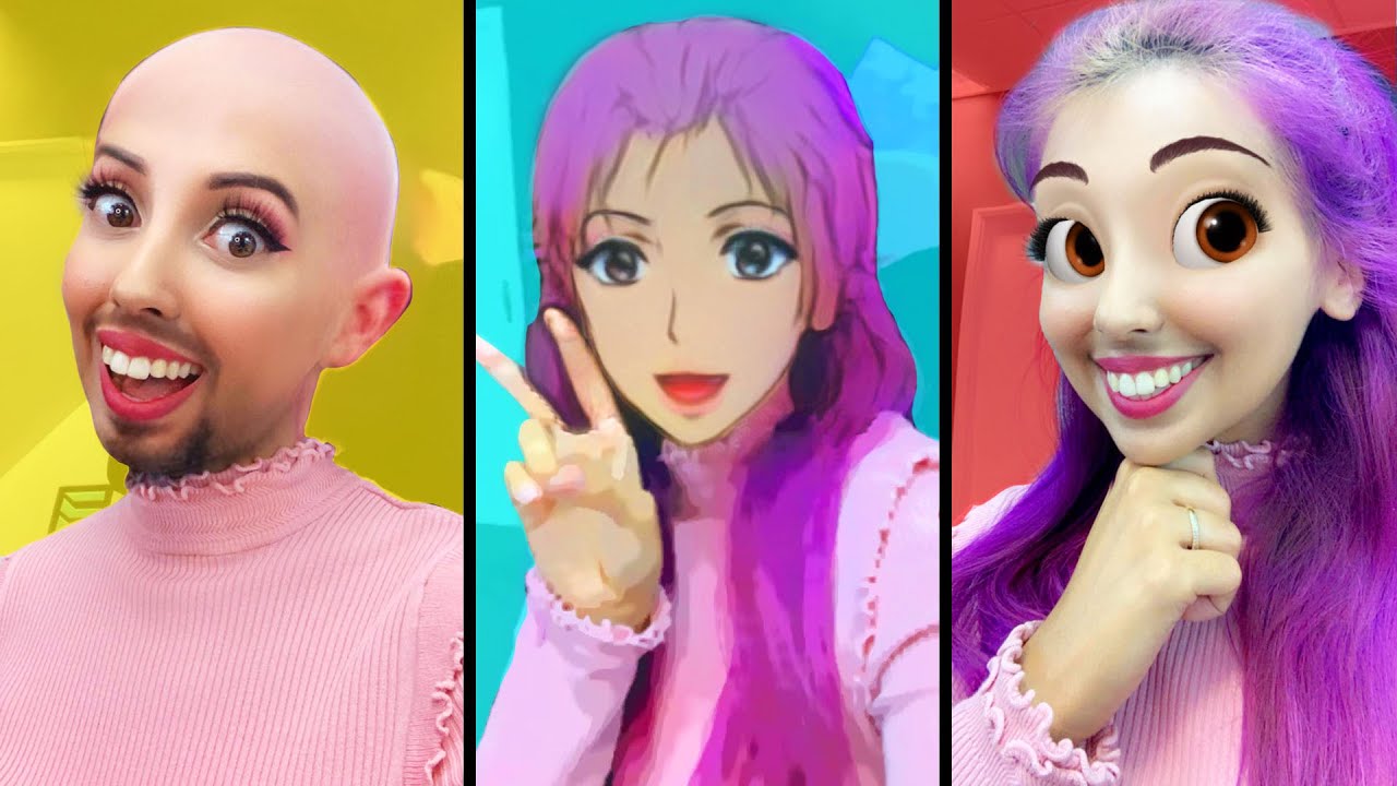 Trying the BEST NEW Snapchat Filters - YouTube