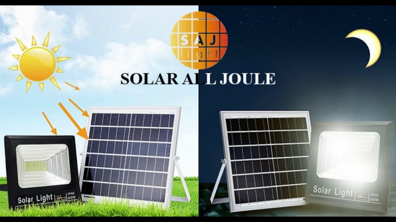 saj light solar all joule 2019 - YouTube