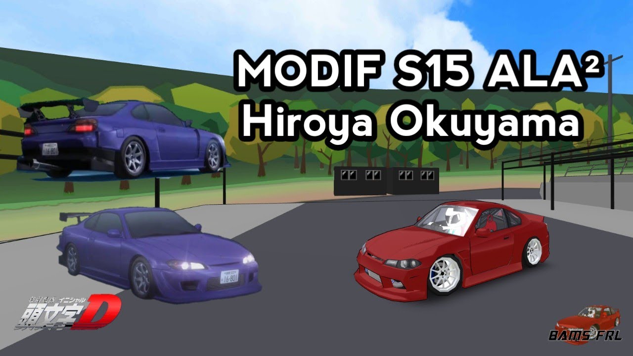 SILVIA S15 Modifikasi Ala² Hiroya Okuyama Di INITIAL D I FRLEGENDS ...