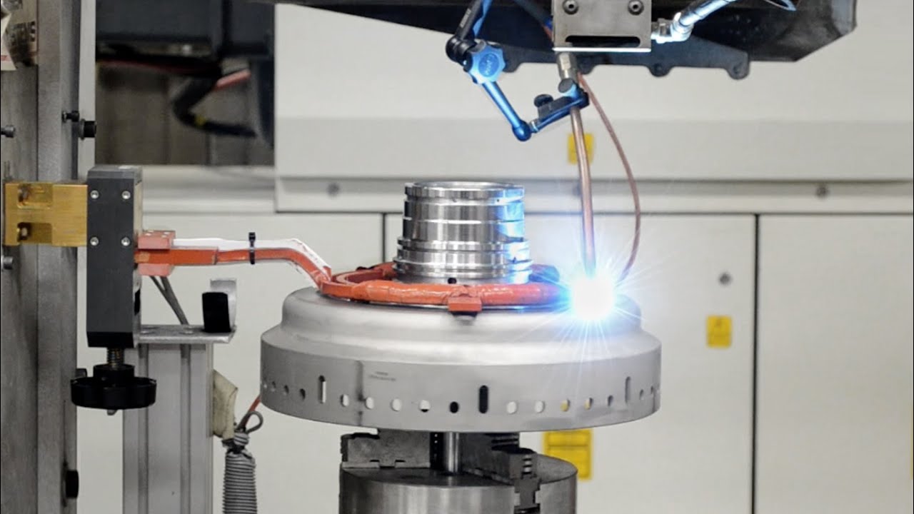 Hybrid Laser Gear Welding with Induction Preheat | Preco, LLC - YouTube