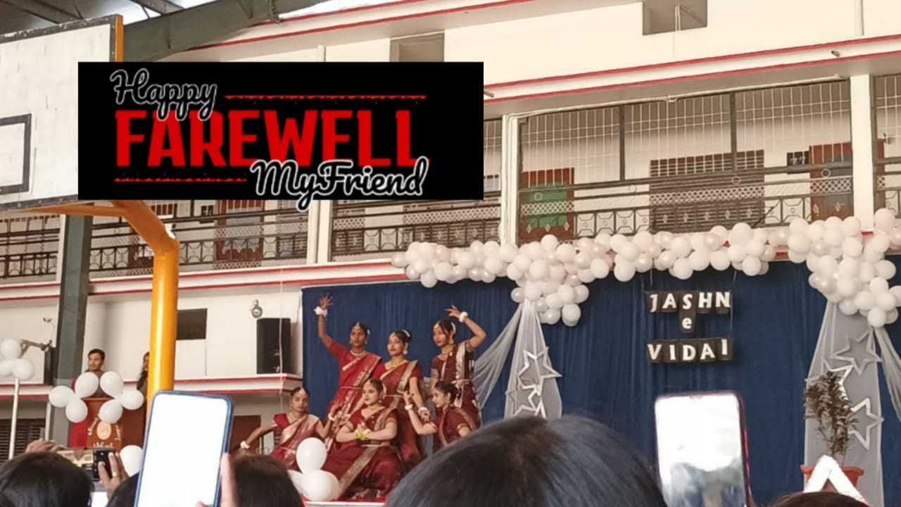 Farewell 2024 ️ My class 12th farewell vlog! #farewell #class12 # ...