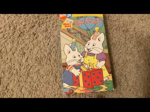 Max & Ruby Party Time With Max& Ruby 2006 VHS - YouTube