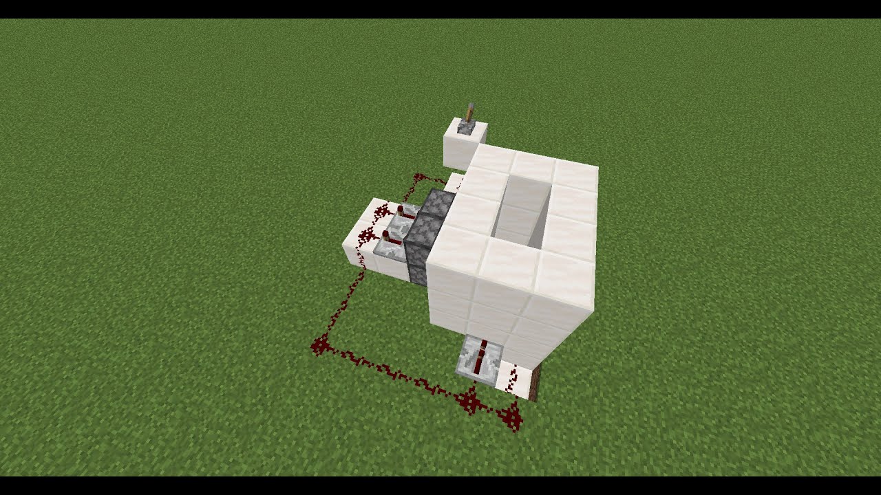 (1.16.4) HOW TO BUILD EASY REDSTONE HIDDEN FLOOR ENTRANCE IN MINECRAFT ...