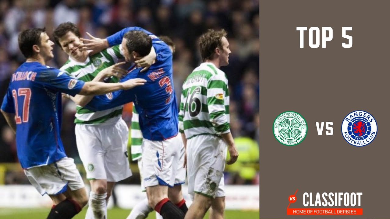 Top 5 moments of the most heated rivalry in Football | The Old Firm ...