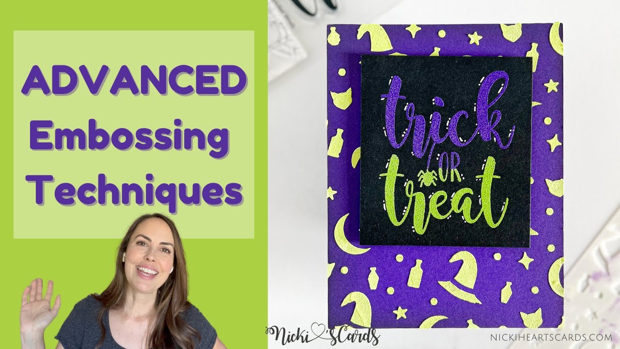 ADVANCED Embossing Techniques that Every Card Maker Can Use - YouTube