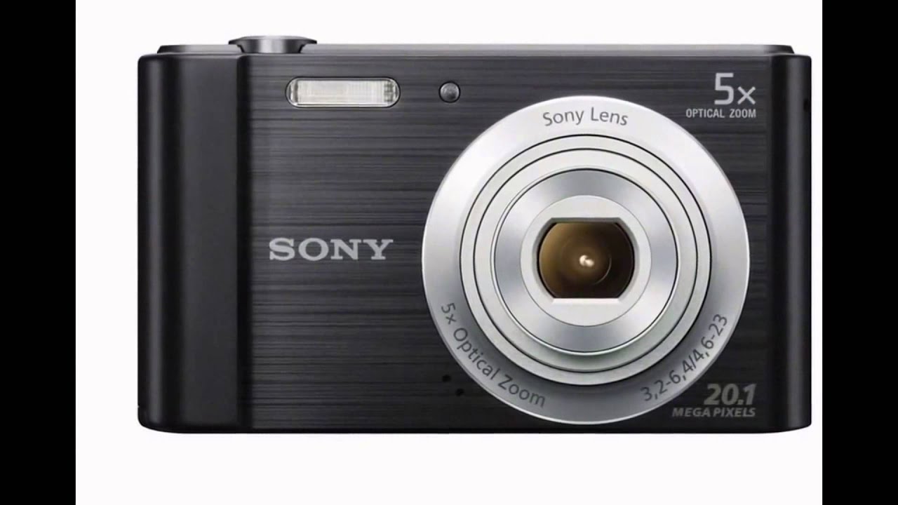 Sony W800 Digital Camera Black Review 2016 - YouTube