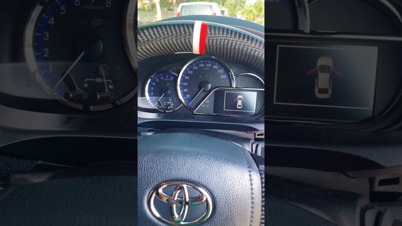 PANEL CUSTOM INSTRUMENT CLUSTER METER SPEEDOMETER TOYOTA VIOS NCP151 # ...