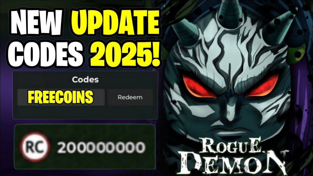 *NEW* ALL WORKING SWAMP REWORK UPDATE CODES FOR ROGUE DEMON IN 2025 ...