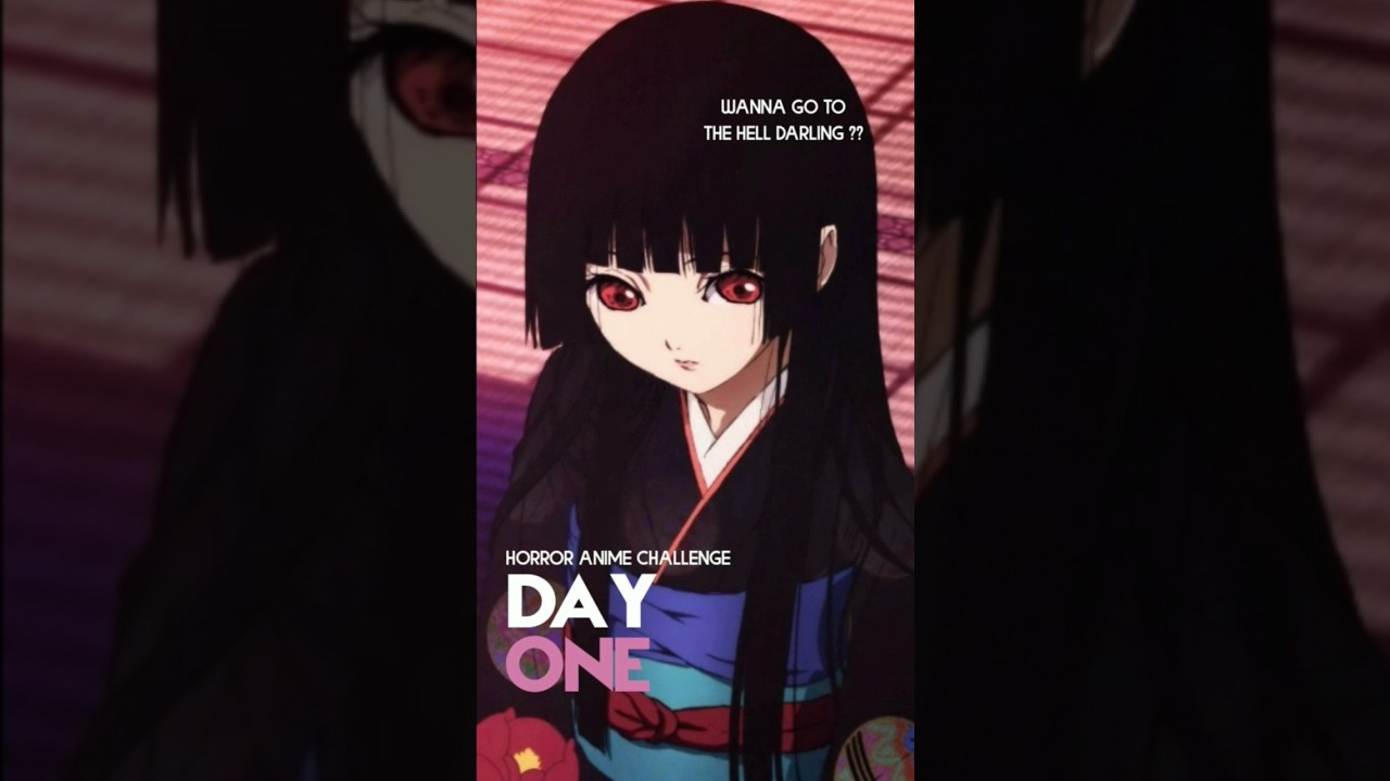 7 Days 7 Horror Animes Series | (1/7) | Hell Girl | #anime #shorts ...