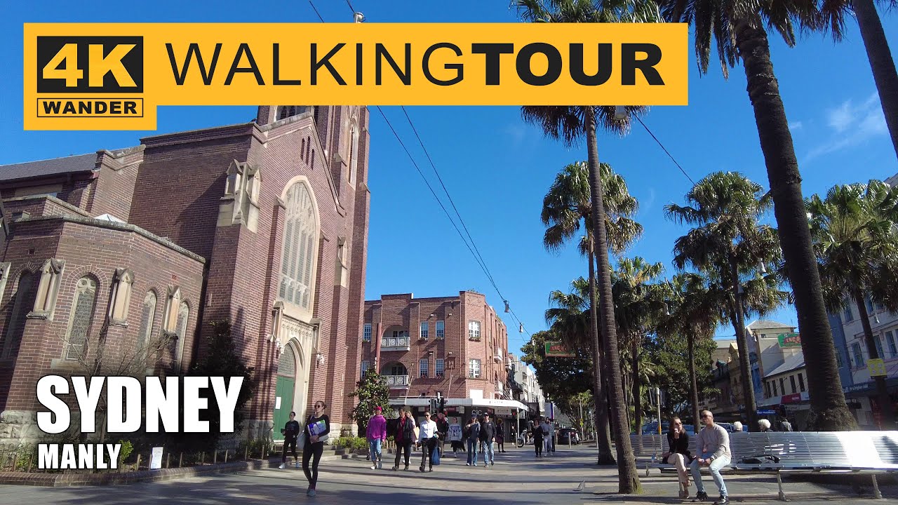 Manly Walking Tour in Sydney, Australia (4K 60fps) - YouTube