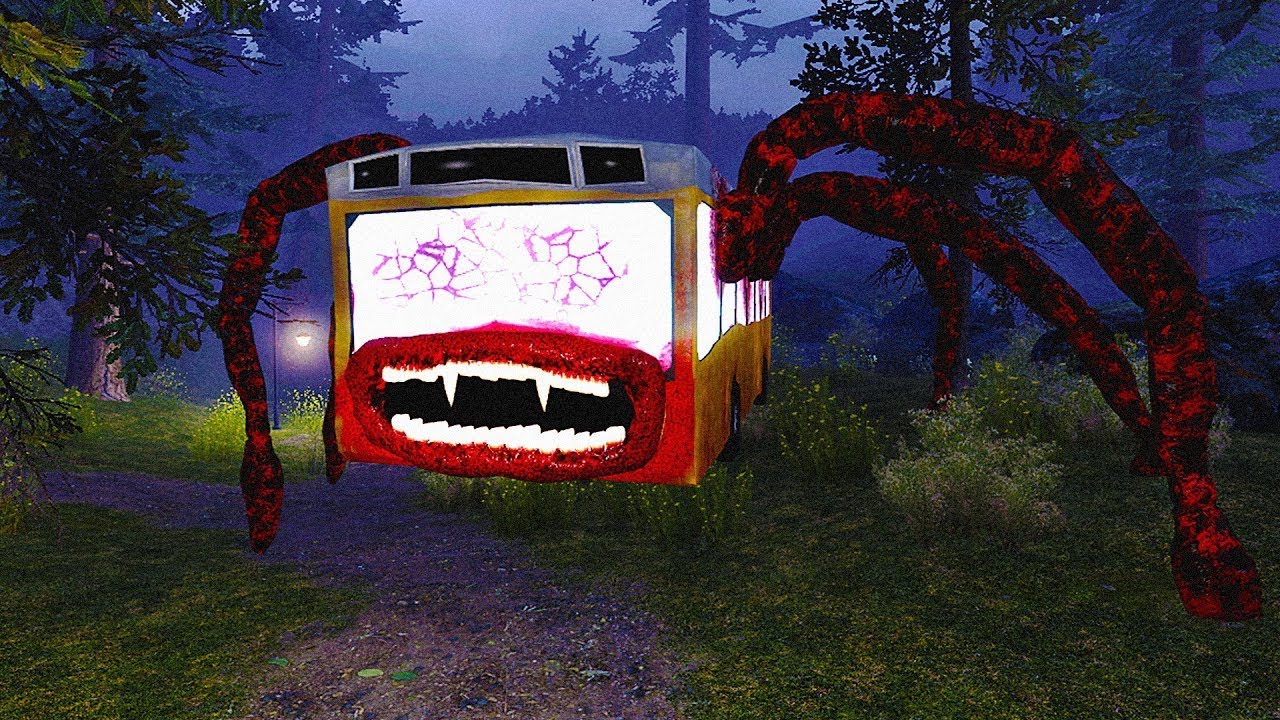 BUSEATER MONSTER in the Forest GMOD REALISM - YouTube