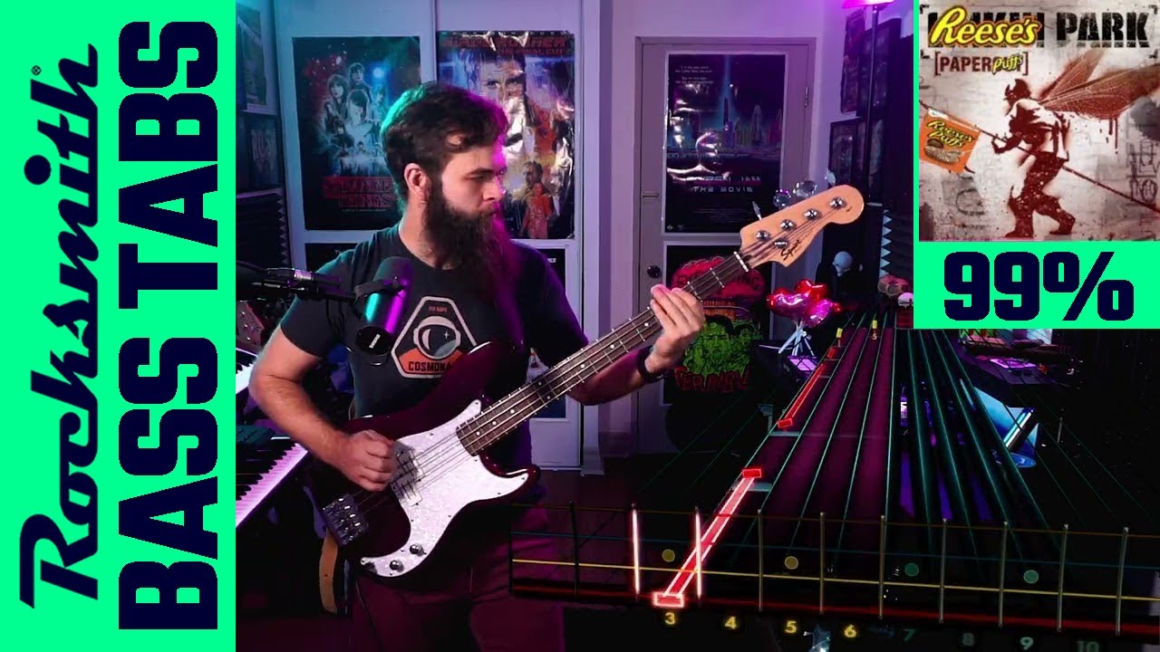 Reese's Park - Paperpuffs | BASS Tabs & Cover (Rocksmith) - YouTube