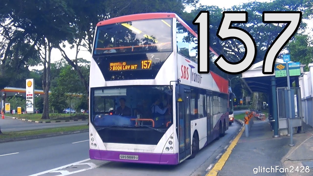[SBST] (Retired) SBS9889U on Service 157 - Volvo B10TL Super Olympian ...