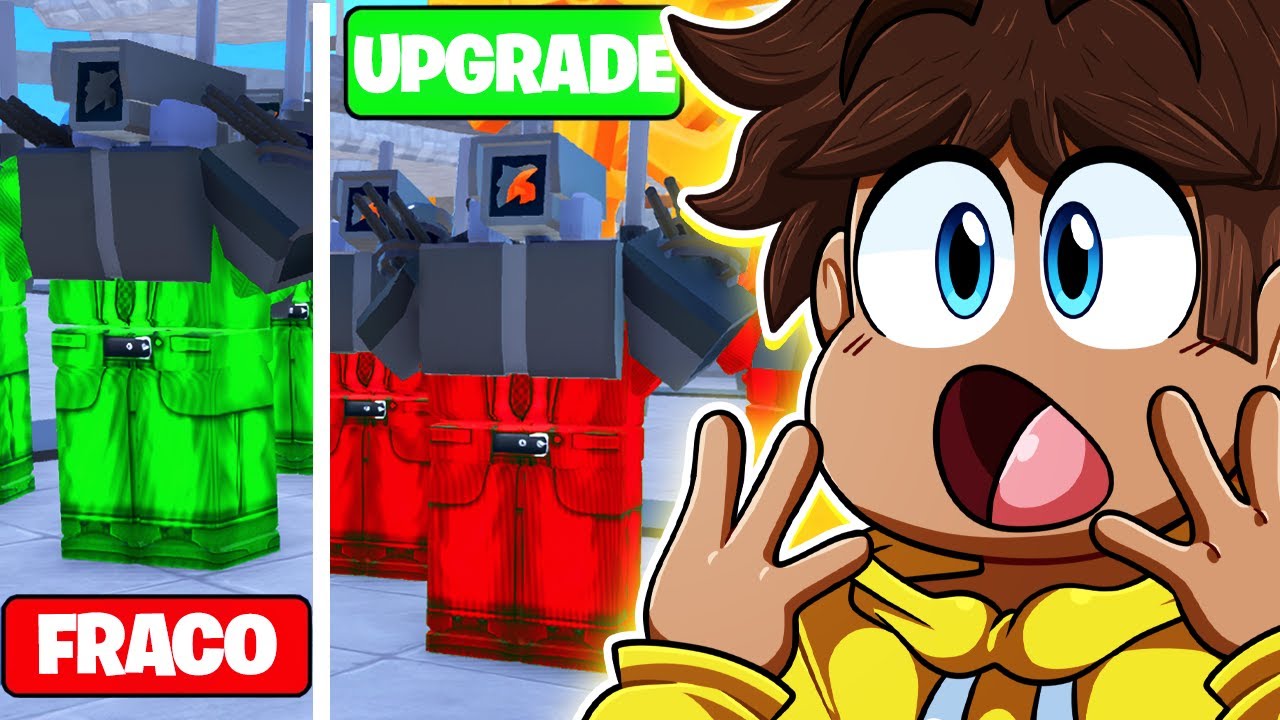 Eu MELHOREI o NOVO CORRUPTED CAMERAMAN no Toilet Tower Defense! - YouTube
