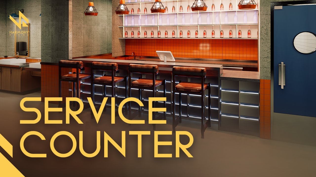 WOW THE CRAB - SERVICE COUNTER | Process video by Harmony Decor - YouTube