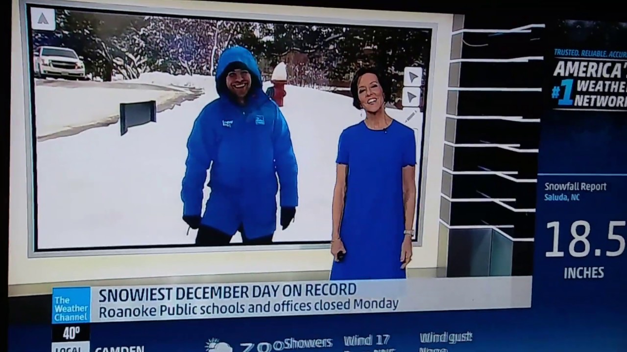 Dave Malkoff and Jennifer Lopez Singing on Weather Channel - YouTube