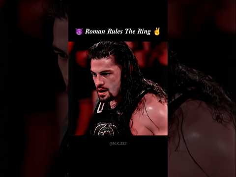 𝑹𝒐𝒎𝒂𝒏 𝑹𝒖𝒍𝒆𝒔 𝑻𝒉𝒆 𝑹𝒊𝒏𝒈 ✌️❤️‍🔥😈🎯💯#romanreigns#shorts #romanreign #wrestling #wwefan