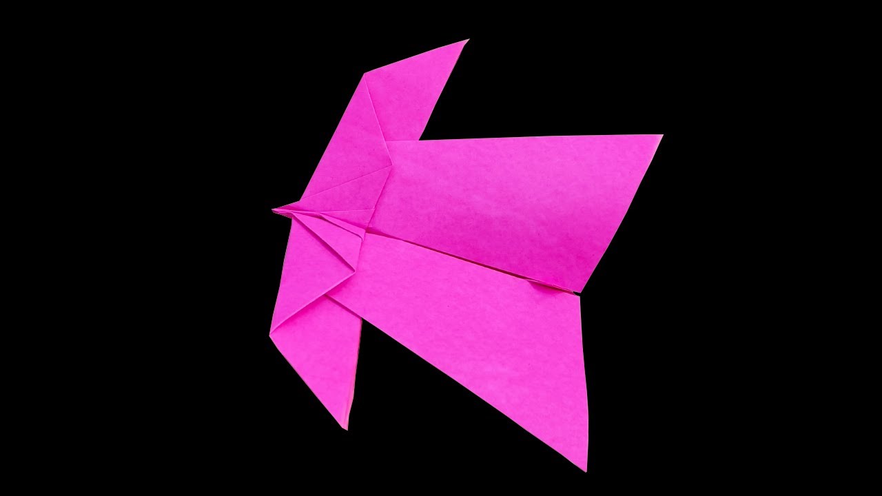 Paper Bird plane | Best origami paper Plane | How to make paper ...