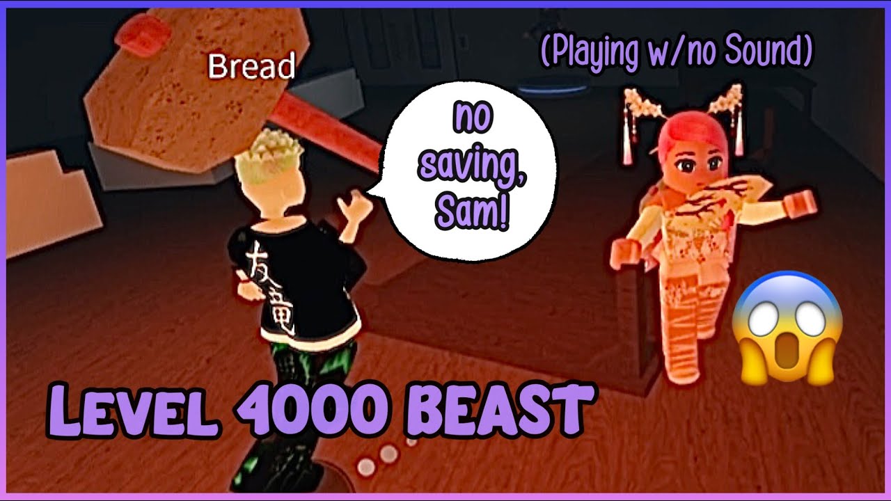 Level 4000 BEAST🙀(No Sound) | Roblox Flee The Facility - YouTube