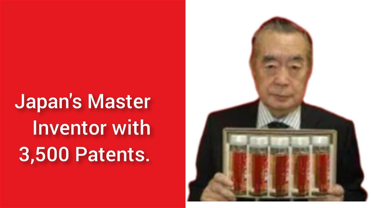 Japan's Master Inventor with 3,500 Patents. - YouTube