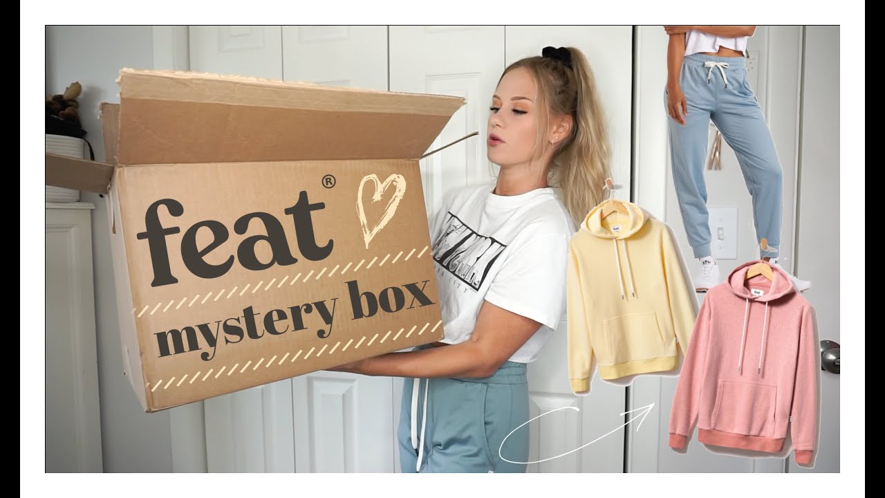 Loungewear Mystery Box Unboxing! ☆ Ft. Feat Clothing - YouTube