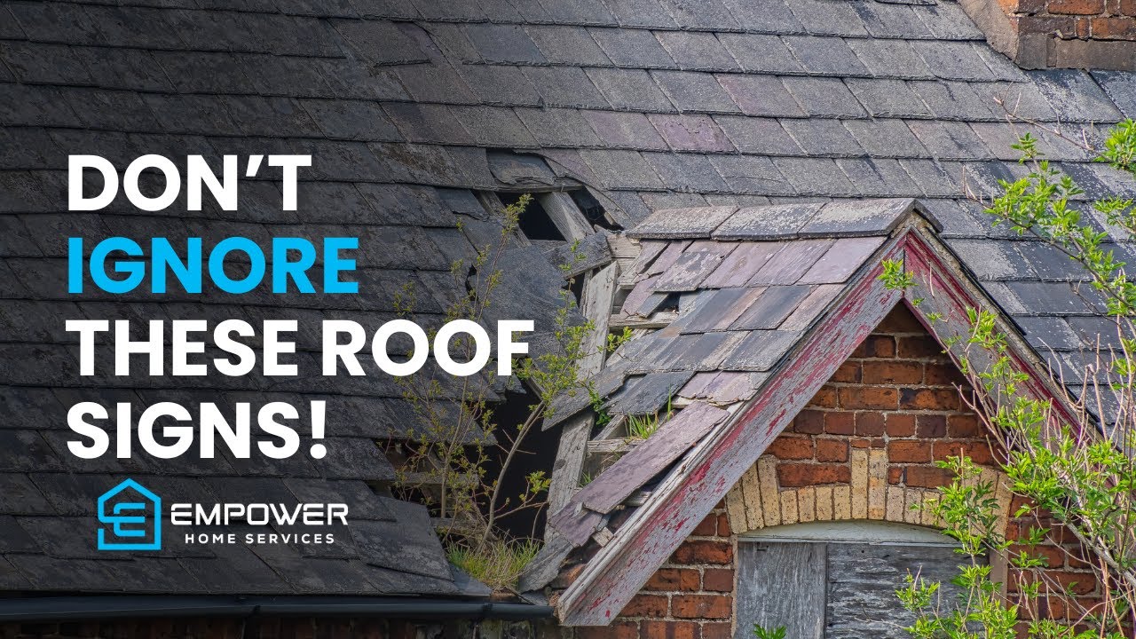 Don't Ignore These Roofing Signs | Roof Repair - YouTube