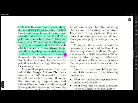 Ncert Class 8 Science Chapter Air And Water Pollution ( how does water ...