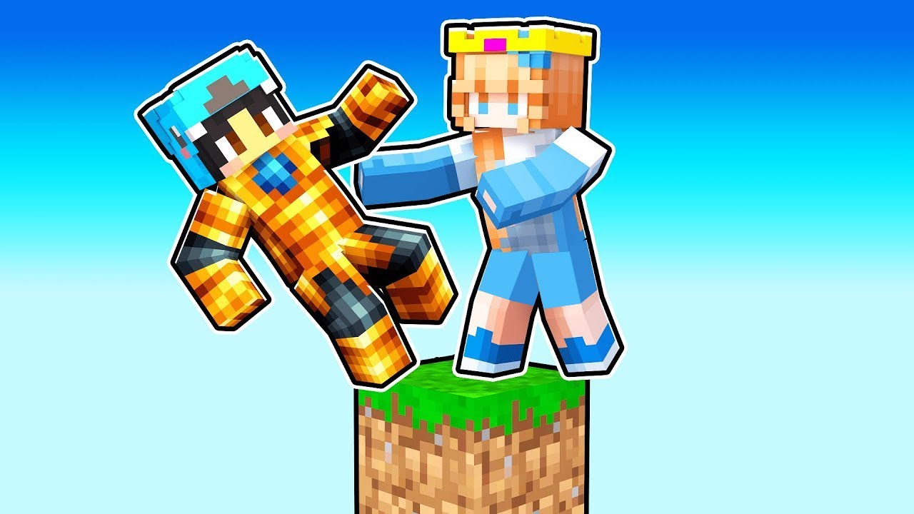 ONE PRINCESS stuck on a KNIGHTS ONLY One Block With Crazy Fan Girl ...