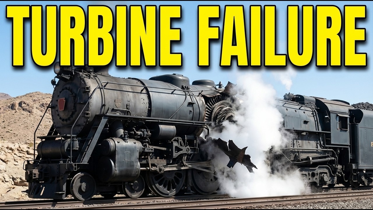 Why Every Steam Turbine Locomotive Destroyed Itself — The Engineering ...
