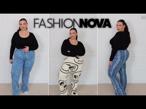 the best jeans in the world?!?! A FASHION NOVA CURVE PLUS SIZE TRY ON HAUL