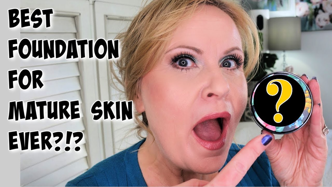 Over 40? TRY GAME CHANGING FOUNDATION FOR MATURE SKIN - YouTube