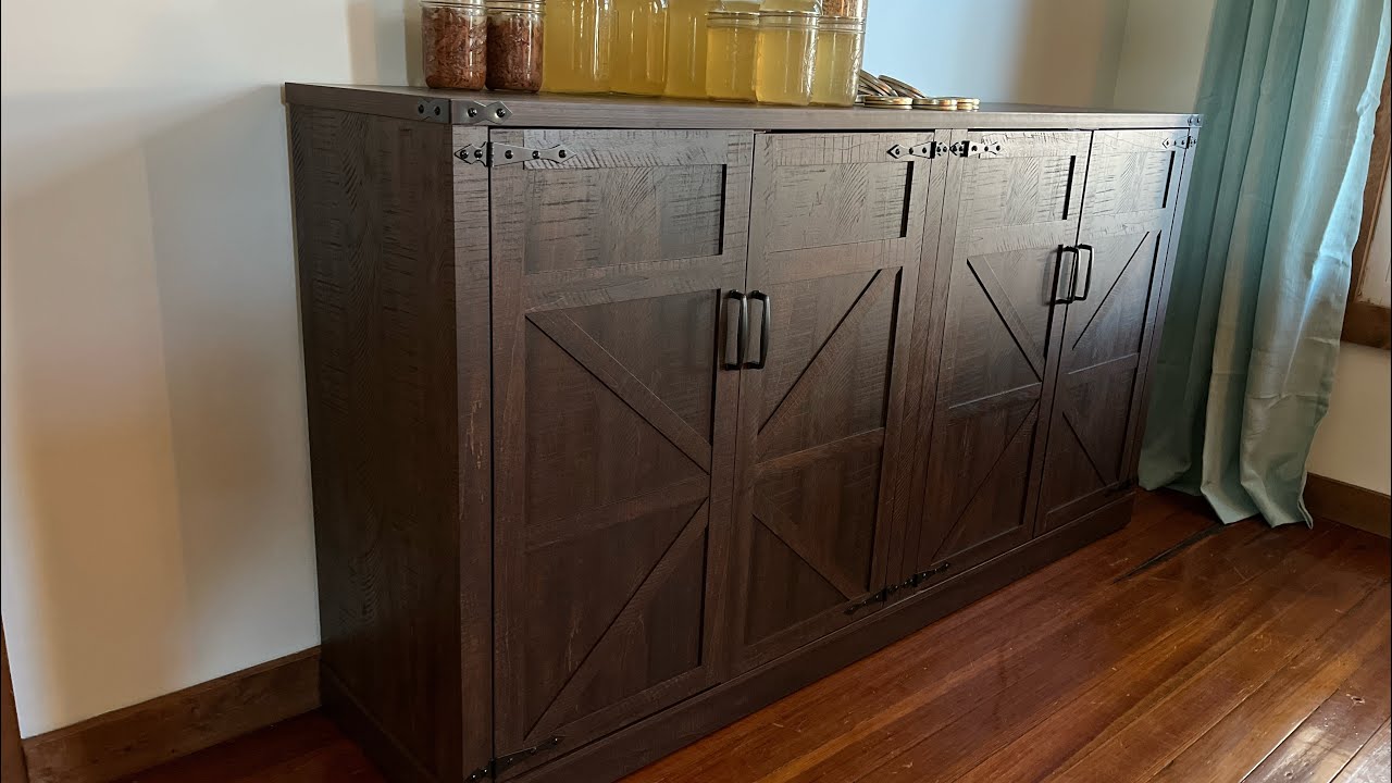 Assembling an Amazon CABINET (after LOSING the INSTRUCTIONS!) - YouTube