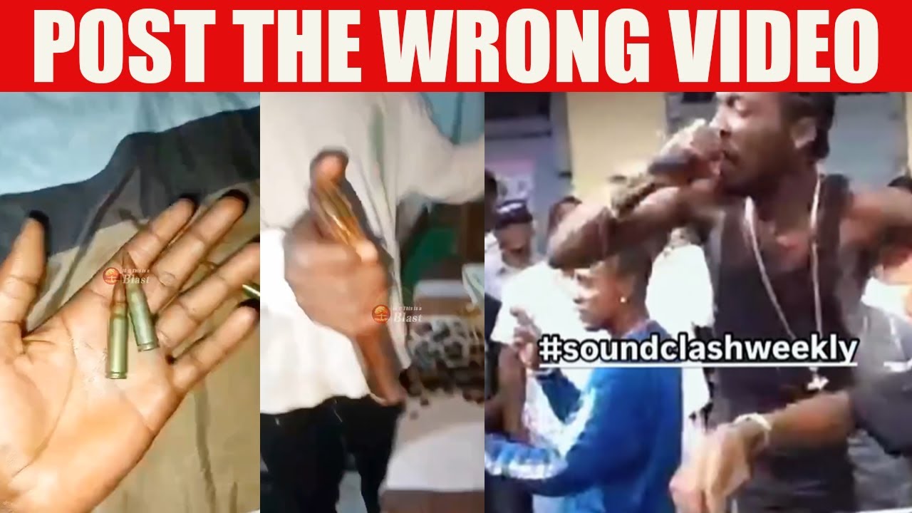 Bounty Repose This Video!! Gunman Young Tiktokers POSE With Bullets For ...