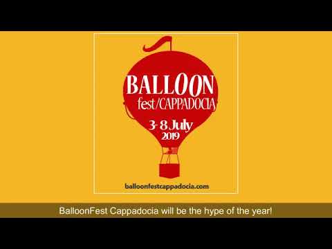 Türkiye'nin ilk sıcak hava balon festivali