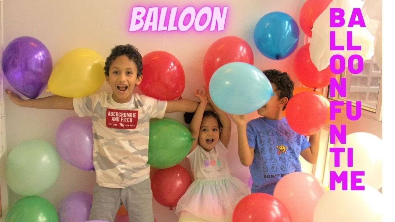 Kids Play With Balloons Kids Balloon Room Video Happy Time Video kids-play-with-balloons-kids-balloon-room-video-happy-time-video