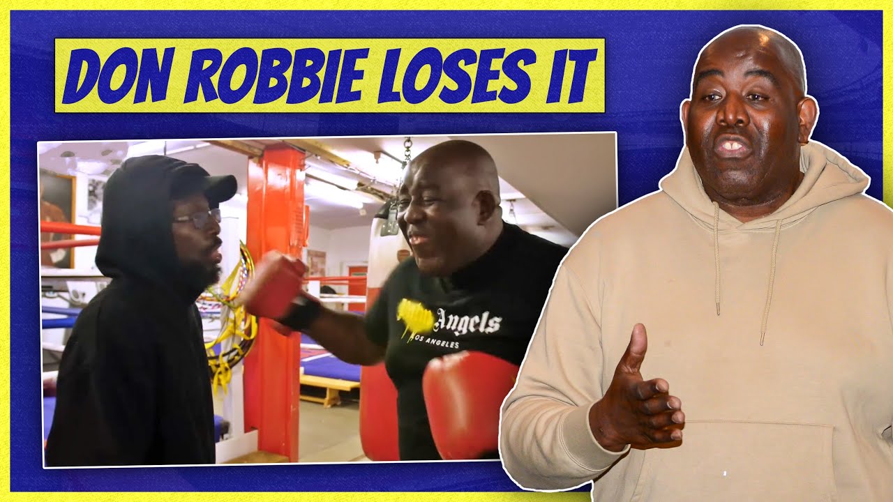 Don Robbie finally loses it with TY and KO's him 🥊 - YouTube