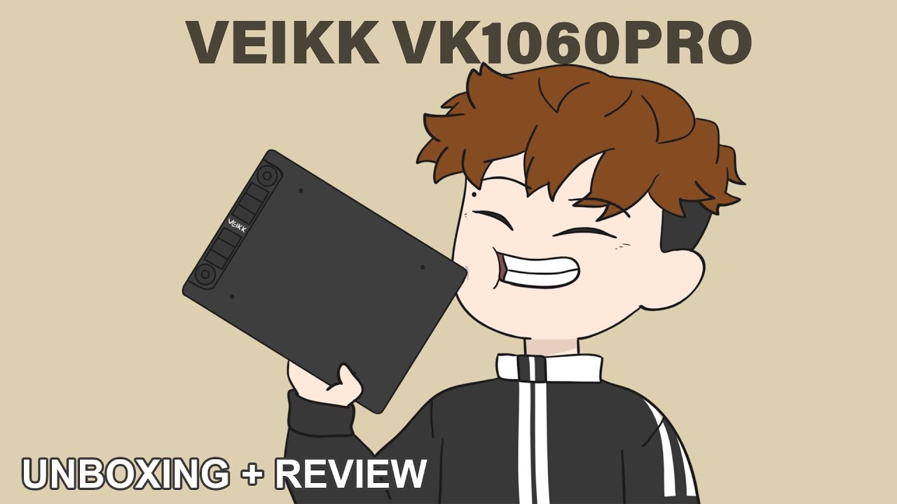 SAMAHAN NYOKO MAG DRAWING | Veikk VK1060Pro Unboxing + Review - YouTube